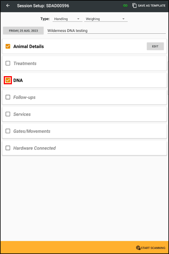 DNA Documents (web & app)